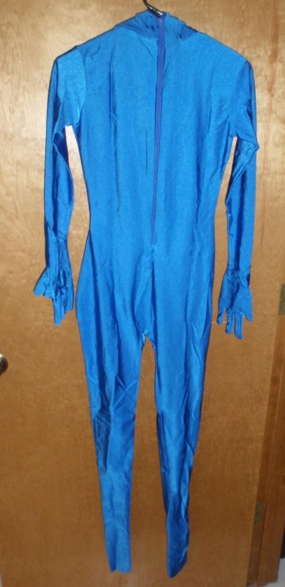 Royal Blue Unitard 2nd Skin Halloween Costume Zentai … - Gem