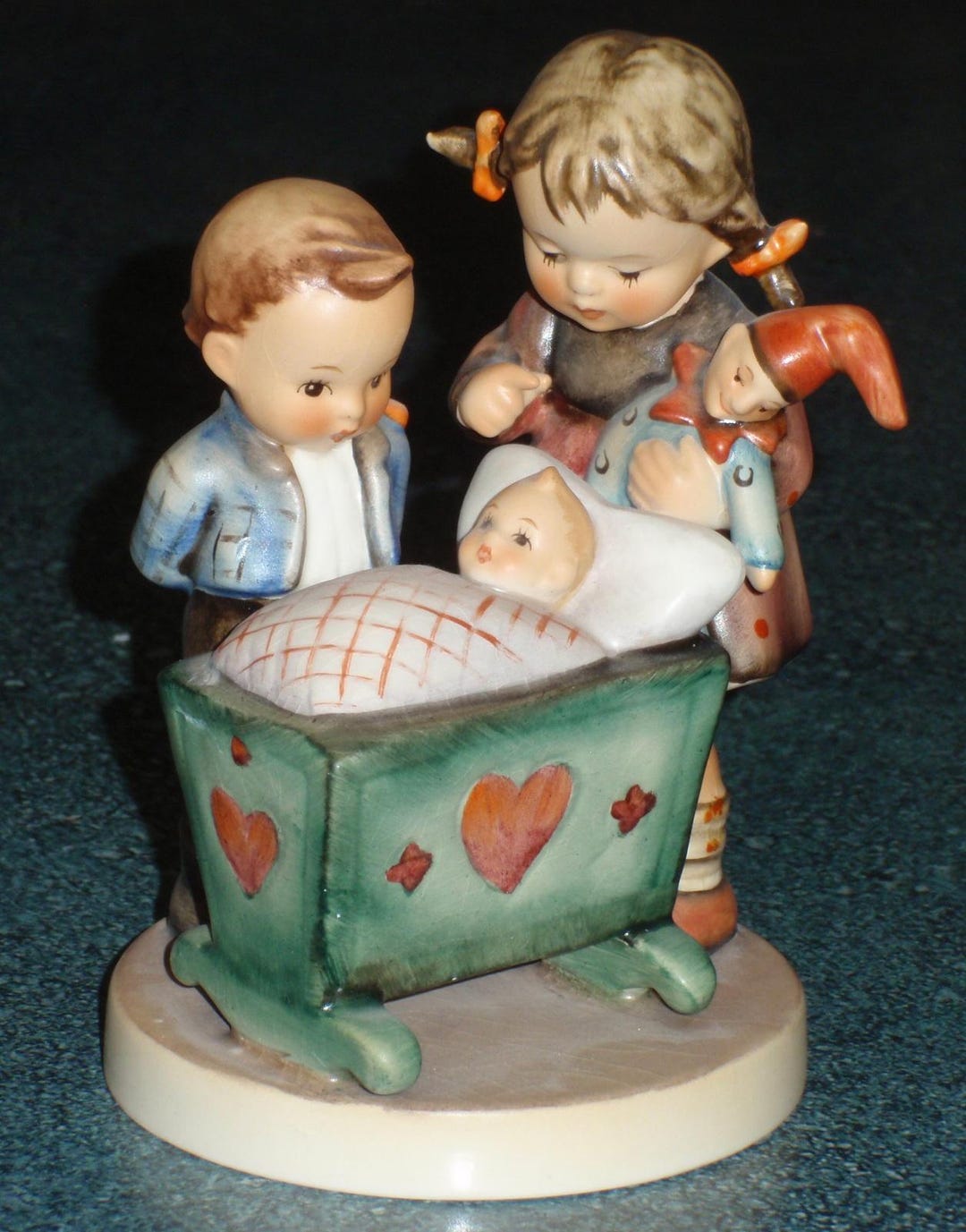 The "blessed Event" Goebel Hummel Figurine #333 - Siblings With Newborn ...