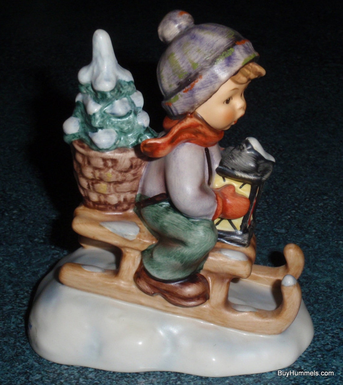 Ride Into Christmas Goebel Hummel Figurine 396 2/0 Boy - Etsy
