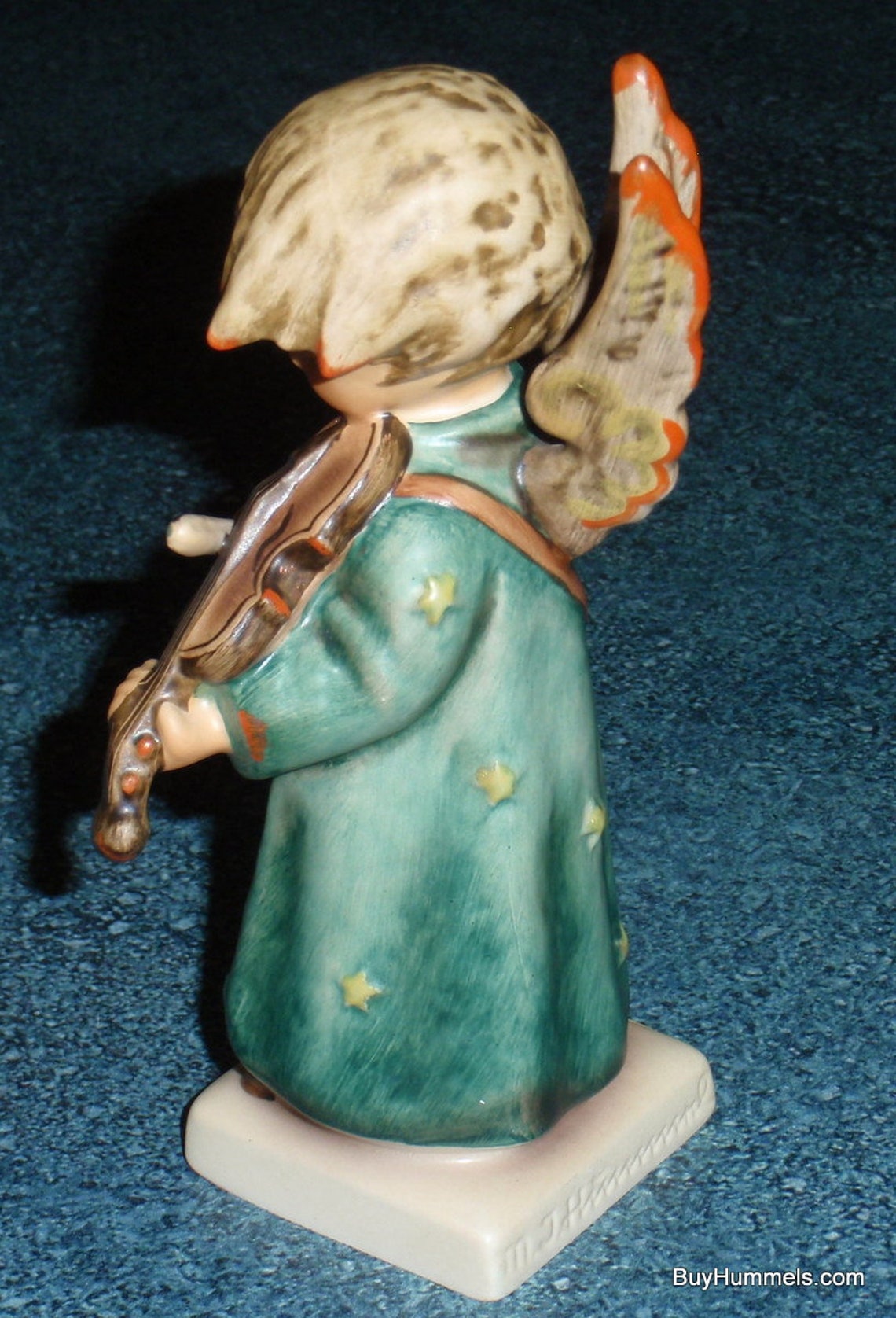 Celestian Musician Goebel Hummel Angel Playing Violin Figurine #188/0 ...