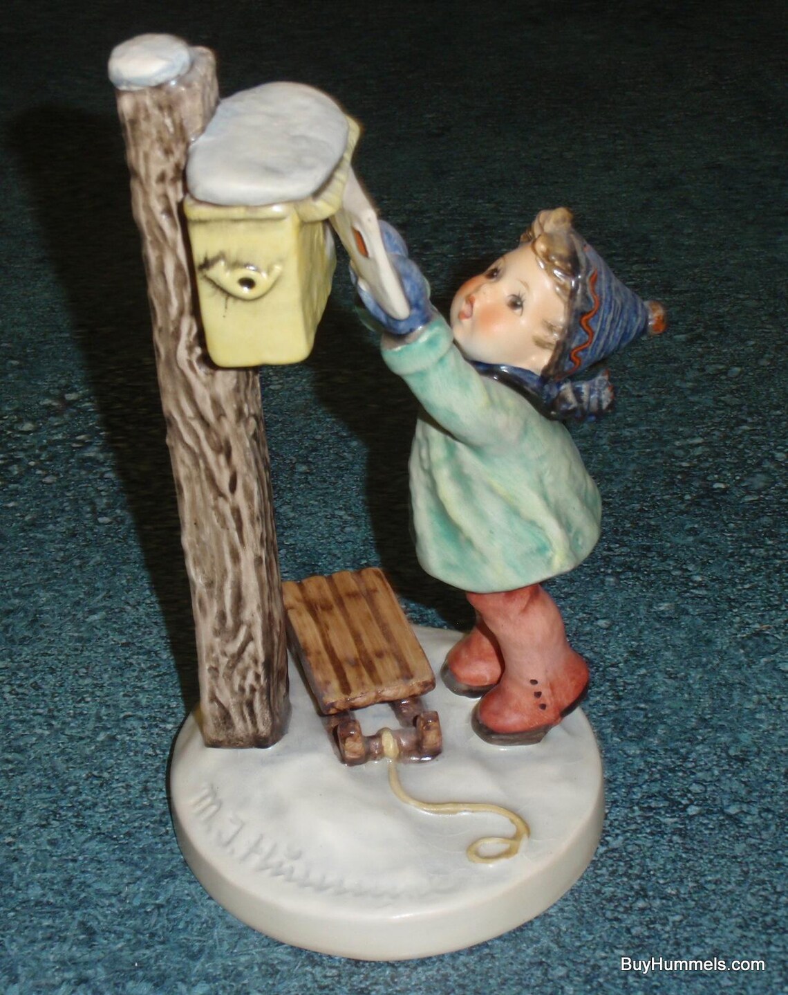 Letter to Santa Goebel Hummel Figurine #340 - Makes A Perfect Vintage ...