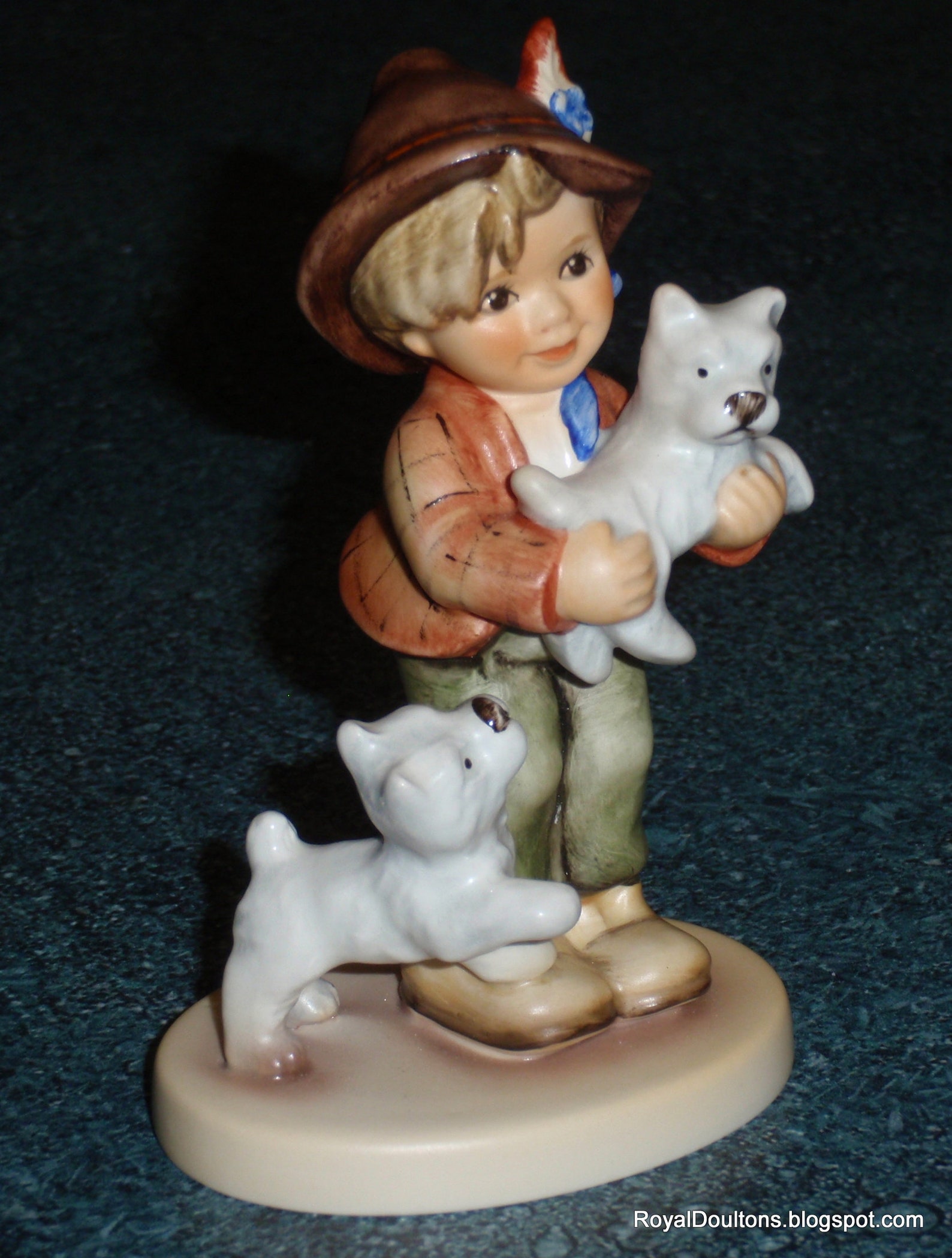 Limited Edition Goebel Hummel Figurine "frisky Friends" #2008 With Box ...