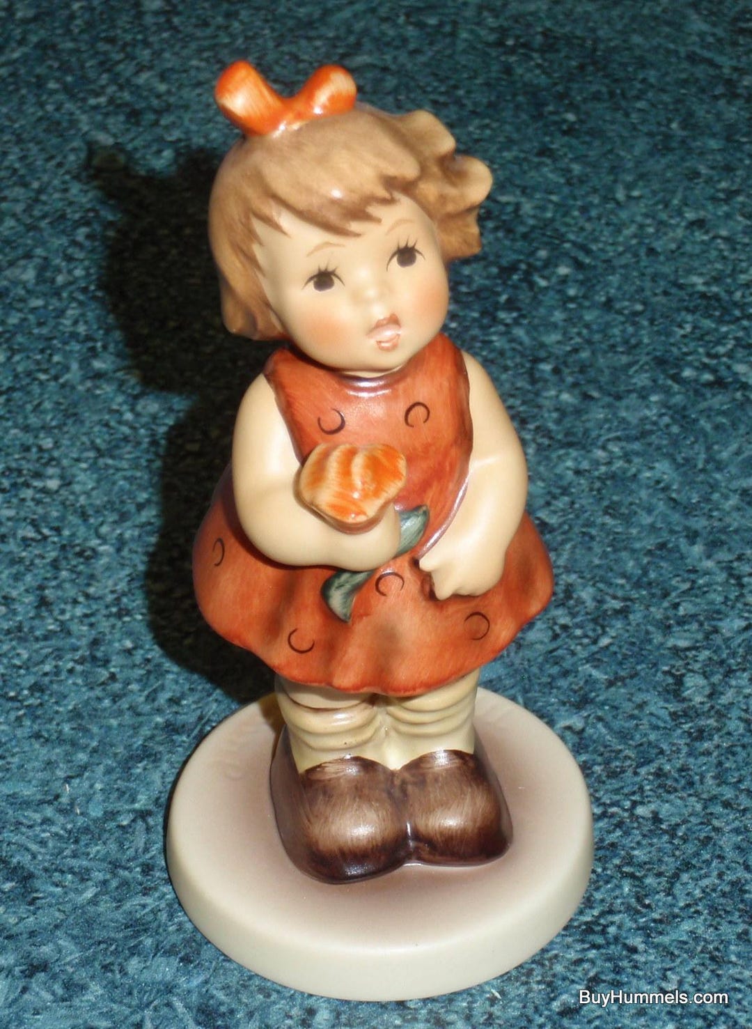 The "roses Are Red" Goebel Hummel Figurine #762 - 1st Issue - TMK7 With ...