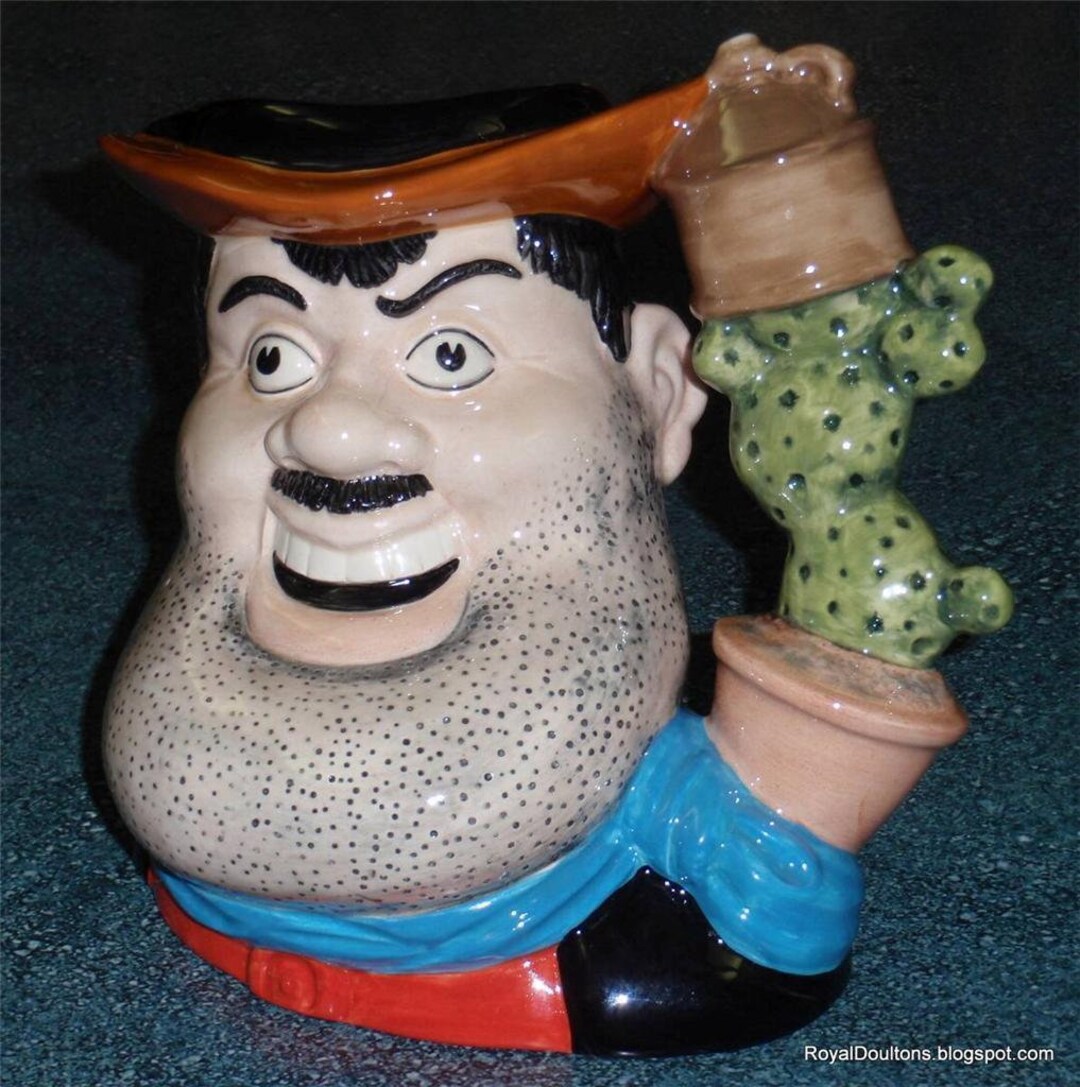 LARGE "desperate Dan" Character Toby Jug D7006 by Royal Doulton ...