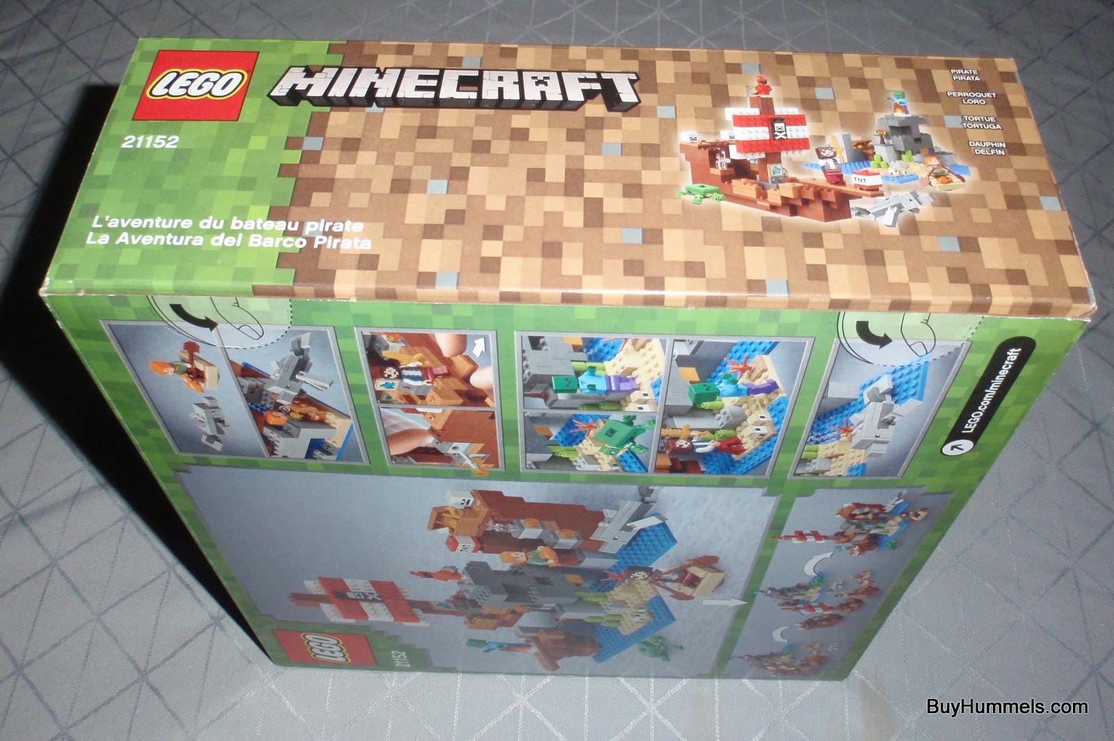 LEGO Minecraft 21152 the Pirate Ship Adventure Set - Brand New Factory ...