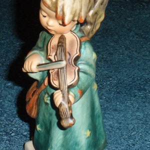 Celestian Musician Goebel Hummel Angel Playing Violin Figurine #188/0 ...
