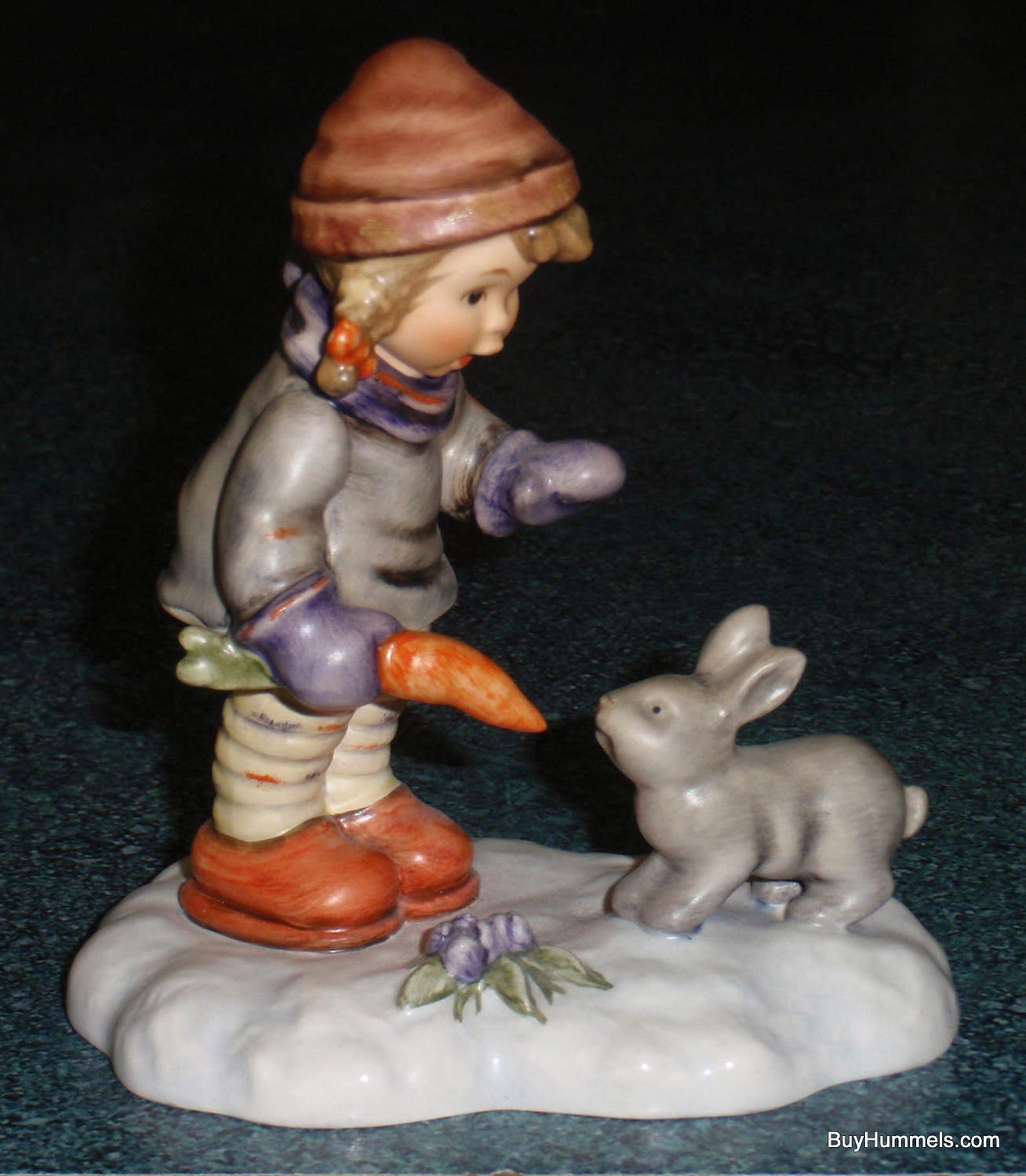 LIMITED EDITION "peaceful Offering" Goebel Hummel Figurine #2066 Girl ...