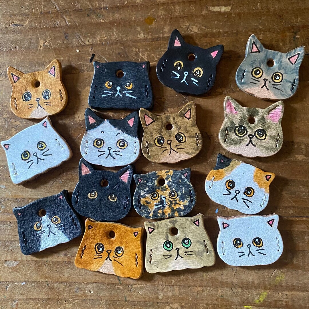 Cat Key Cover Small - Etsy