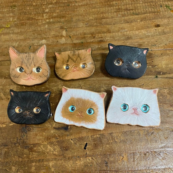 Cat Brooch - Etsy