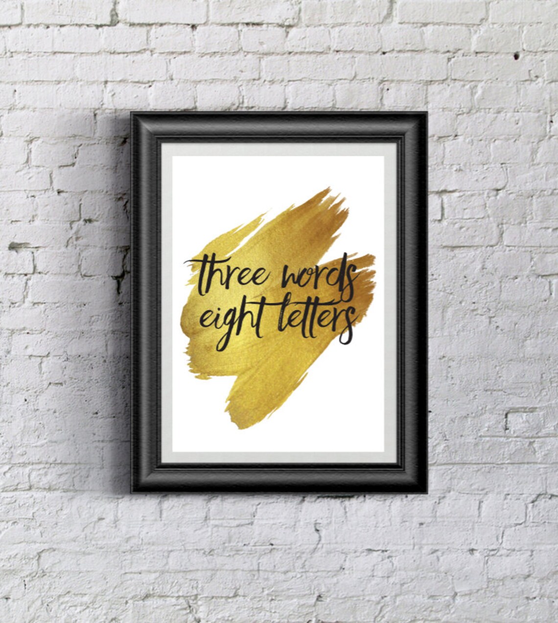 Gossip Girl Printable: three Words Eight Letters | Etsy