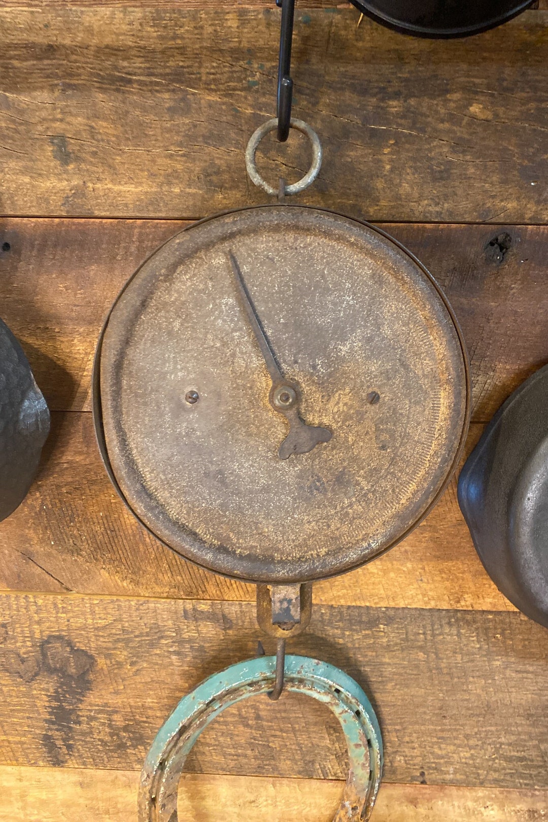 Food Scale Vintage Farmhouse Kitchen Rustic Decor Primitive Style Scale ...