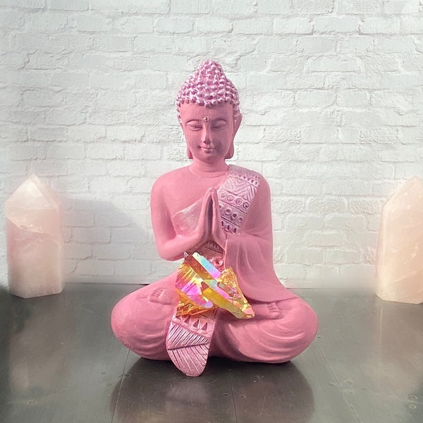 Crystal Buddha Statue - Etsy
