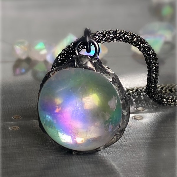 Sphere Necklace - Etsy