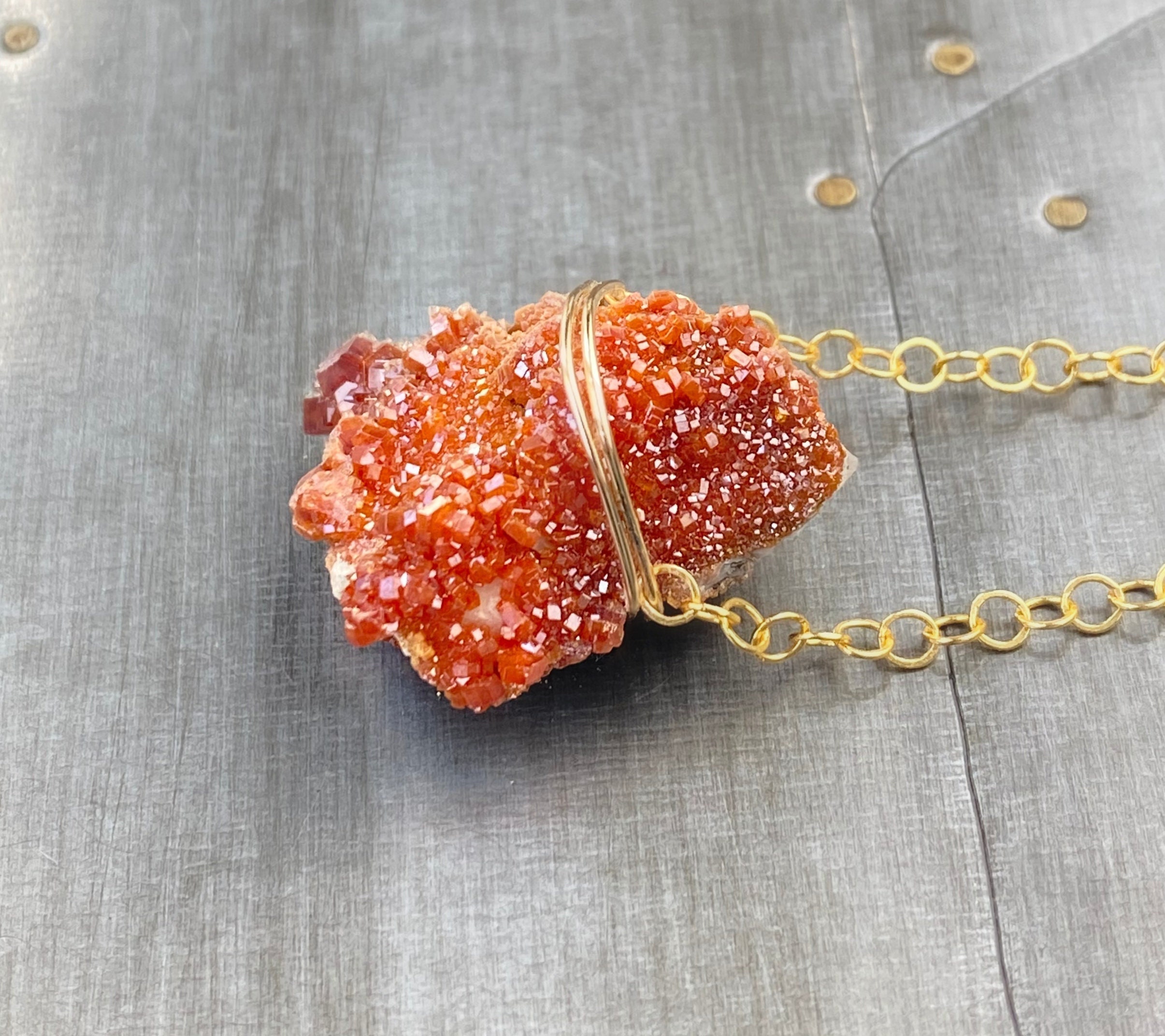 Vanadinite Jewelry