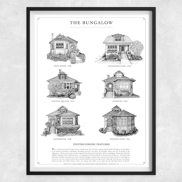 Bungalow Art - Etsy