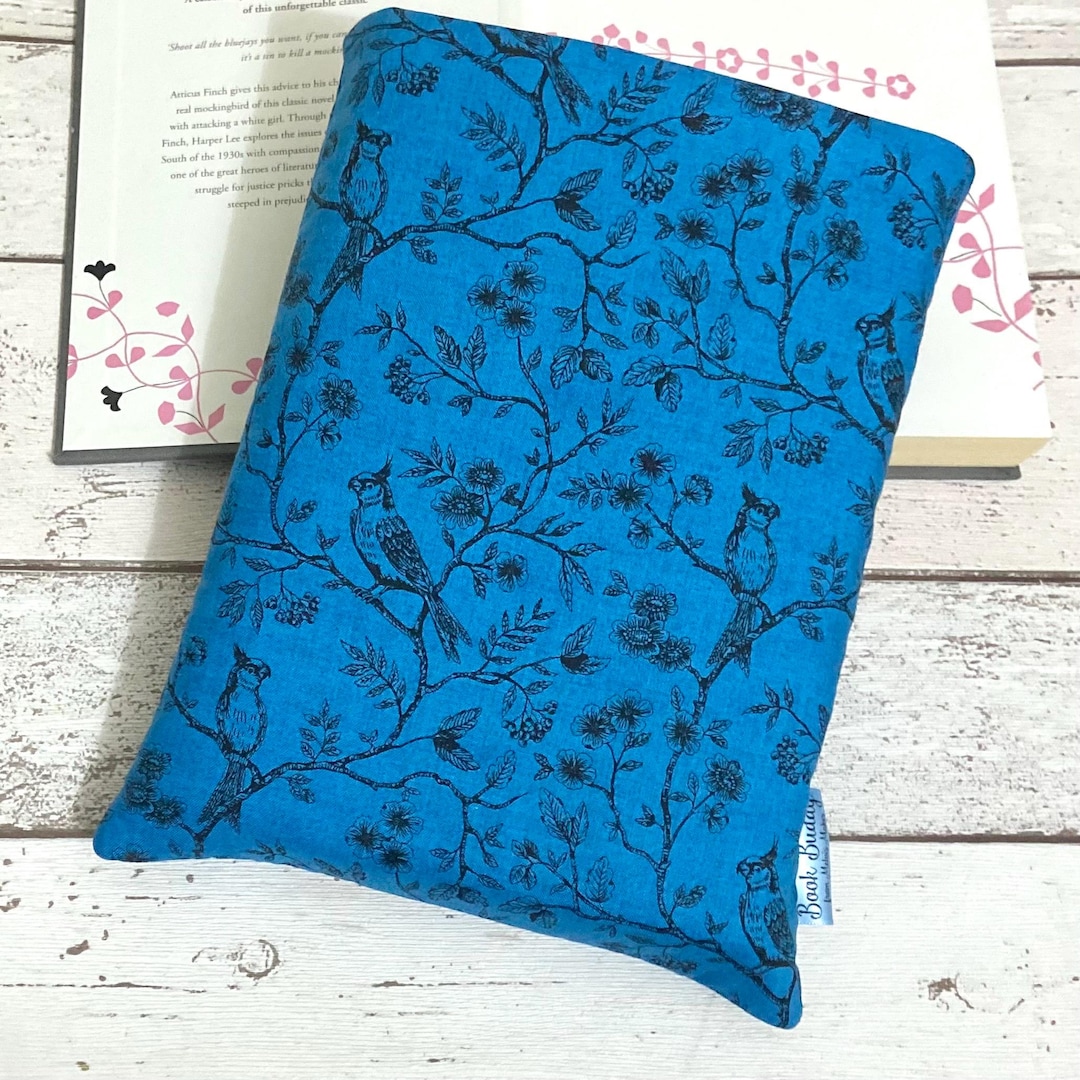 Vine Birds Book Buddy, Cotton Sketch Book Cover, Winter Paperback or ...