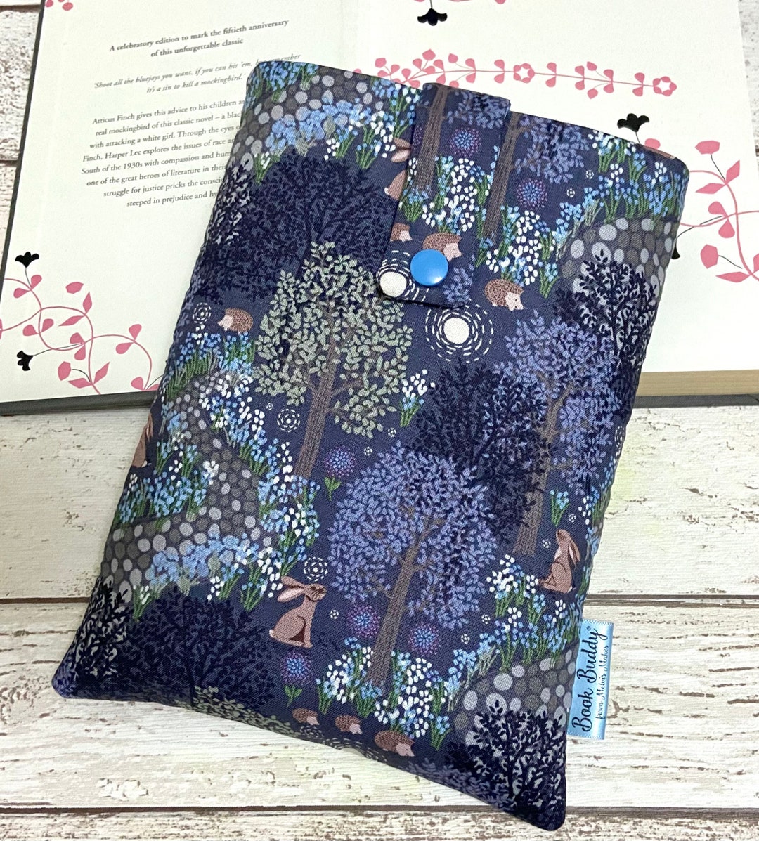 Bluebell Woods Book Buddy, Hare Hedgehog Book Cover, Book Lover Gift ...