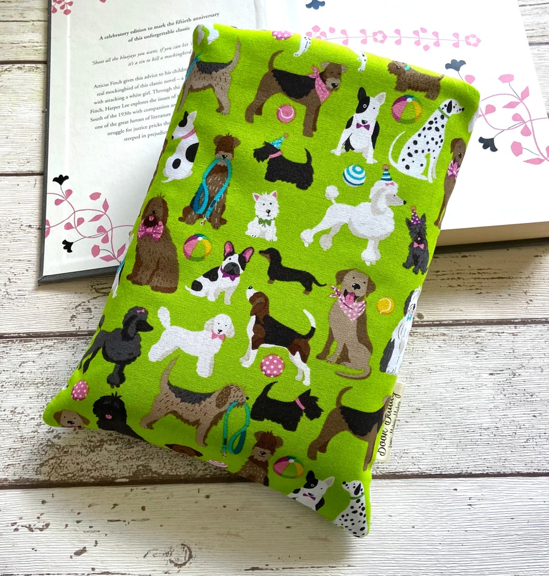Furry Friends Book Buddy, Padded Book Sleeve, Dog Lover Book Gift ...