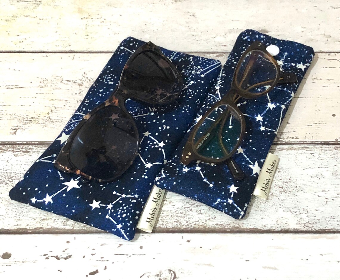 Constellations Glasses Case Unique Stars Sunglasses Pouch - Etsy UK