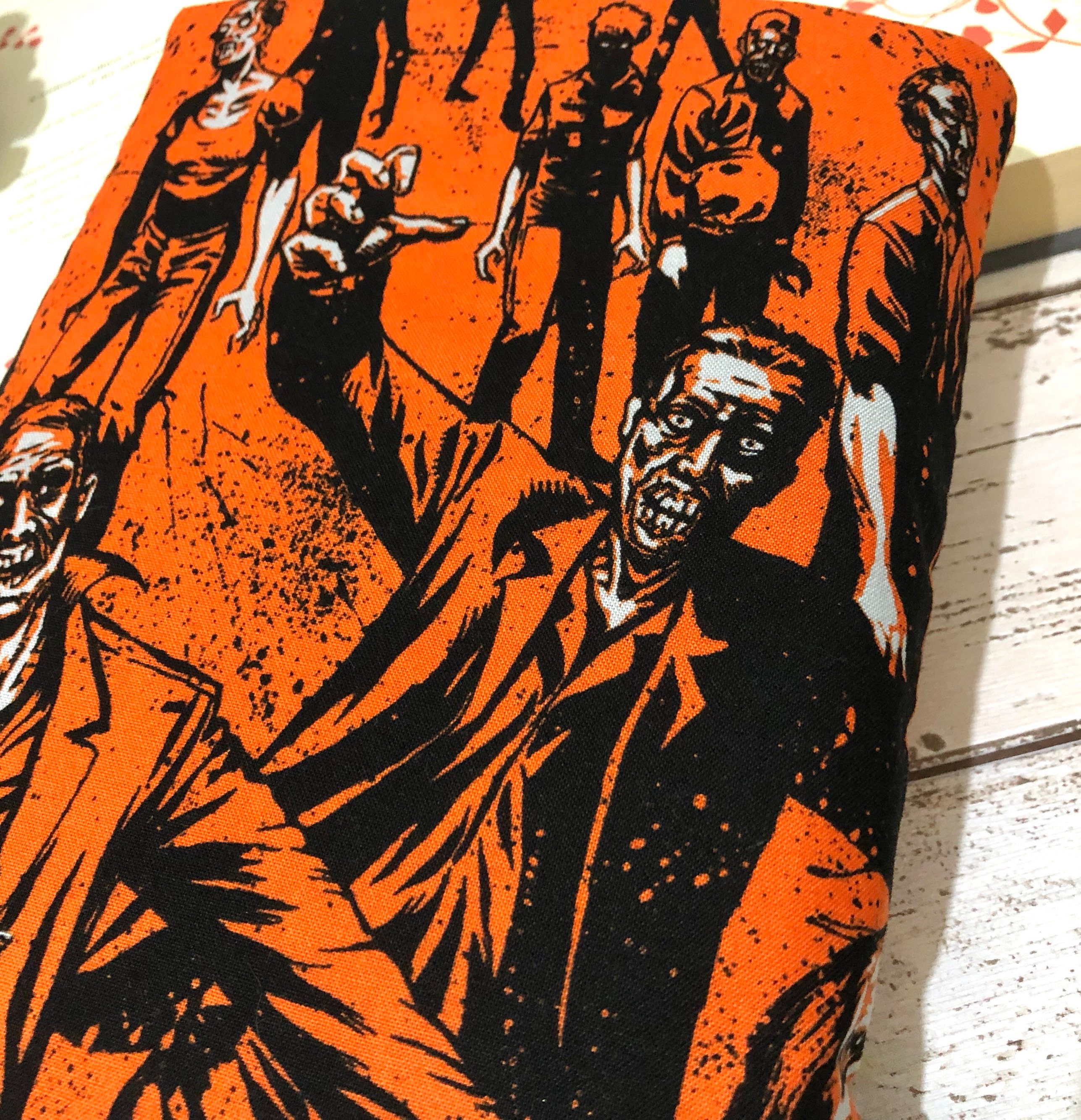 Orange Zombie Book Buddy Halloween Book Pouch Small Medium - Etsy UK