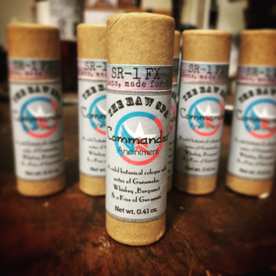 COMMANDER Sci Fi Inspired Solid Cologne Cologne, Gun Smoke, Whiskey ...