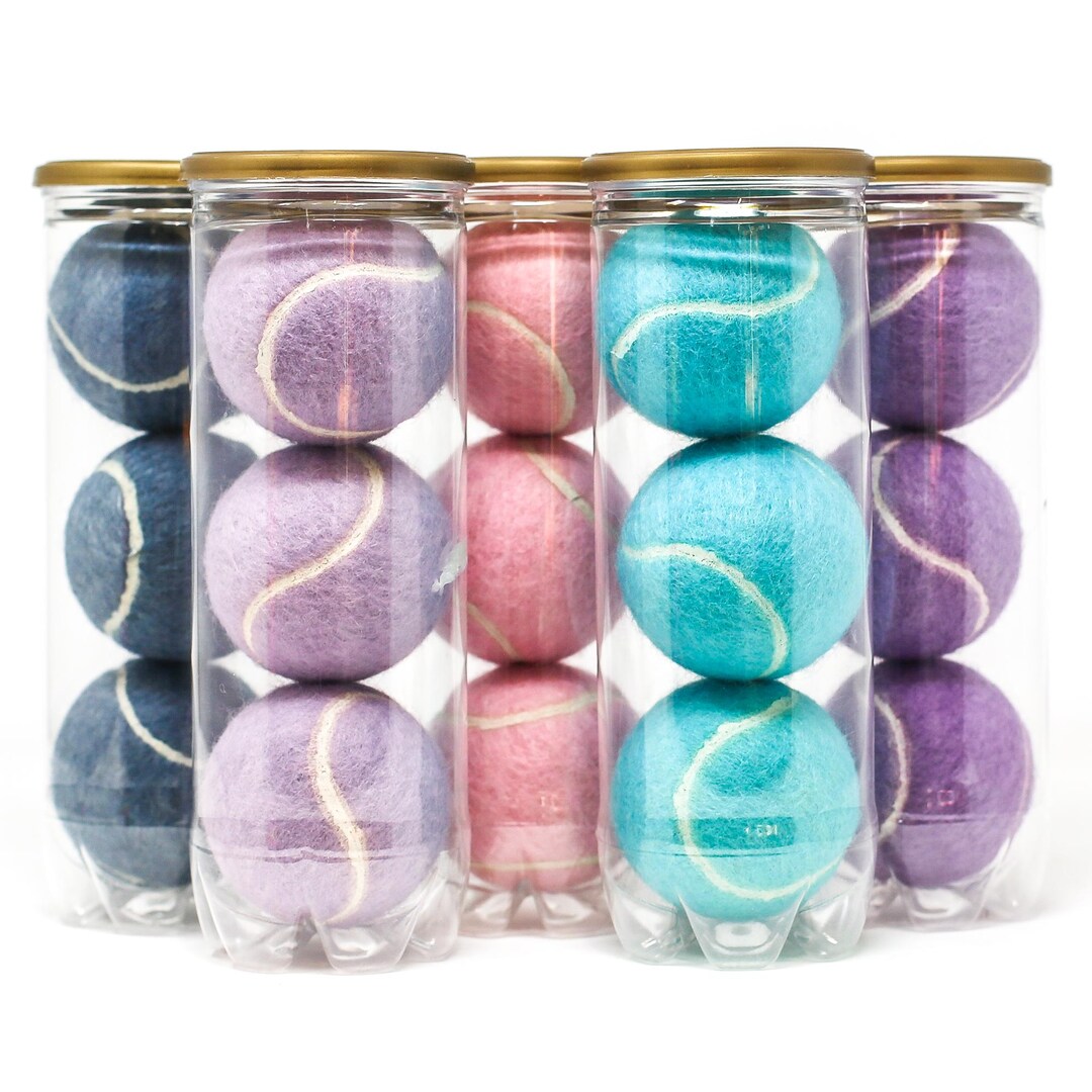Pastel Coloured Tubed Tennis Balls - Etsy
