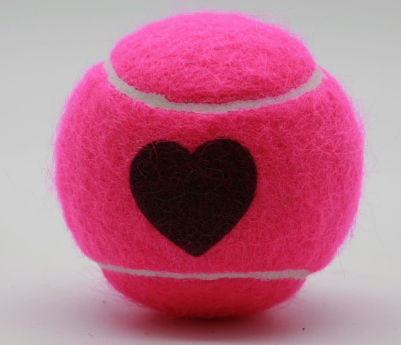 I Love You Heart Tennis Balls Pre-printed With a Heart (not ...
