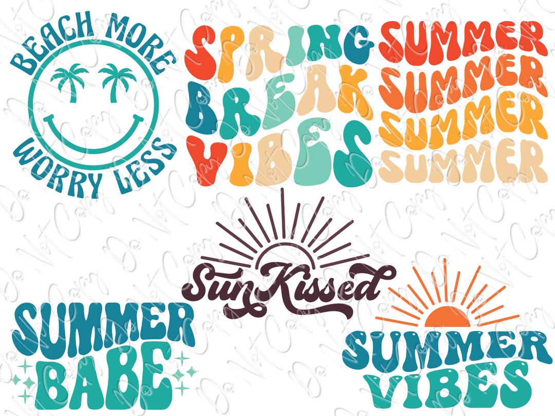 Summer, SUBLIMATION TRANSFER, Ready to Press Transfer, Vibe Transfer ...