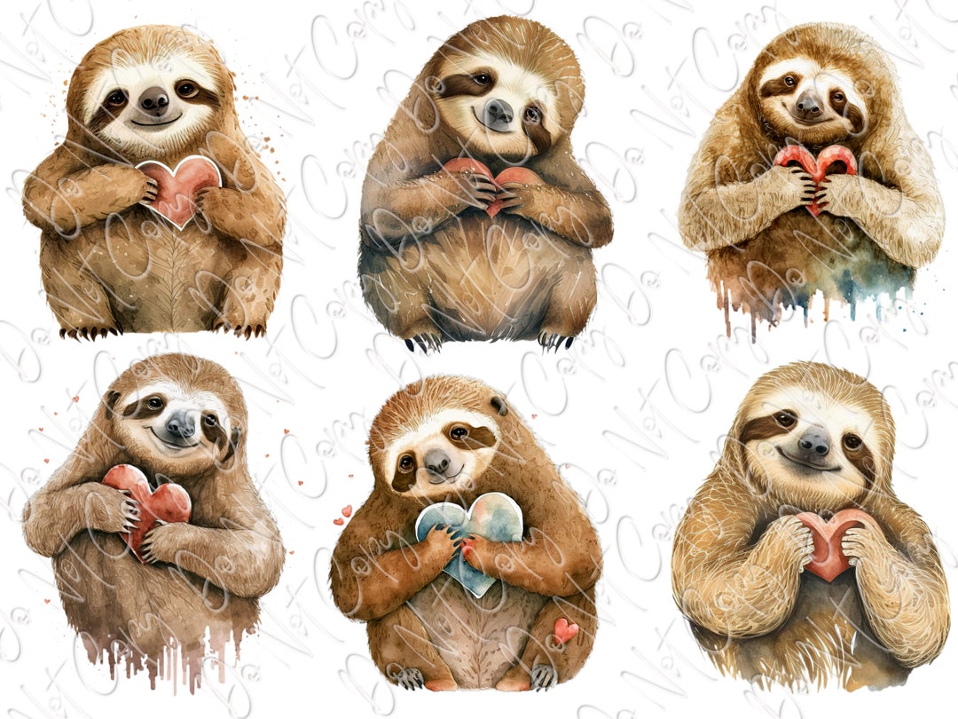 Sloth, Slothee, SUBLIMATION TRANSFER, Ready to Press Transfer, Slothy ...