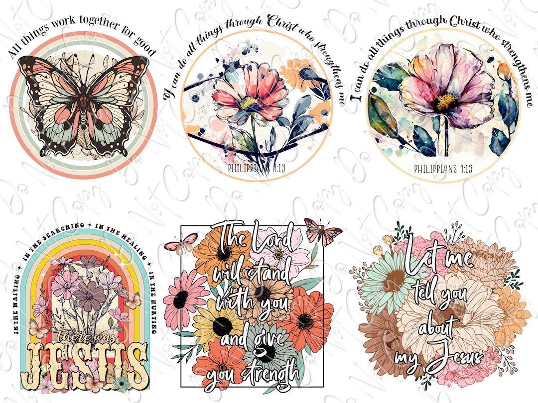 Christian, SUBLIMATION TRANSFER, Ready to Press Transfer, GOD Transfer ...