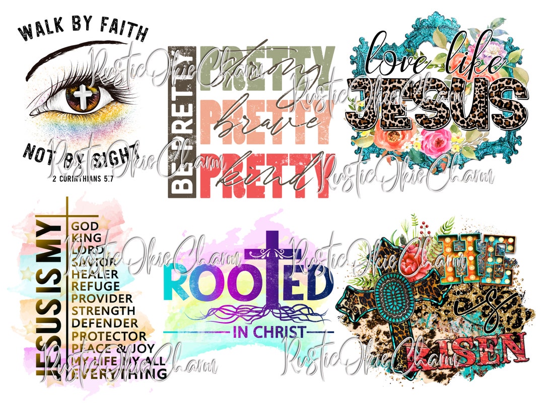 Jesus SUBLIMATION TRANSFER, Ready to Press Transfer, Christ Transfer ...