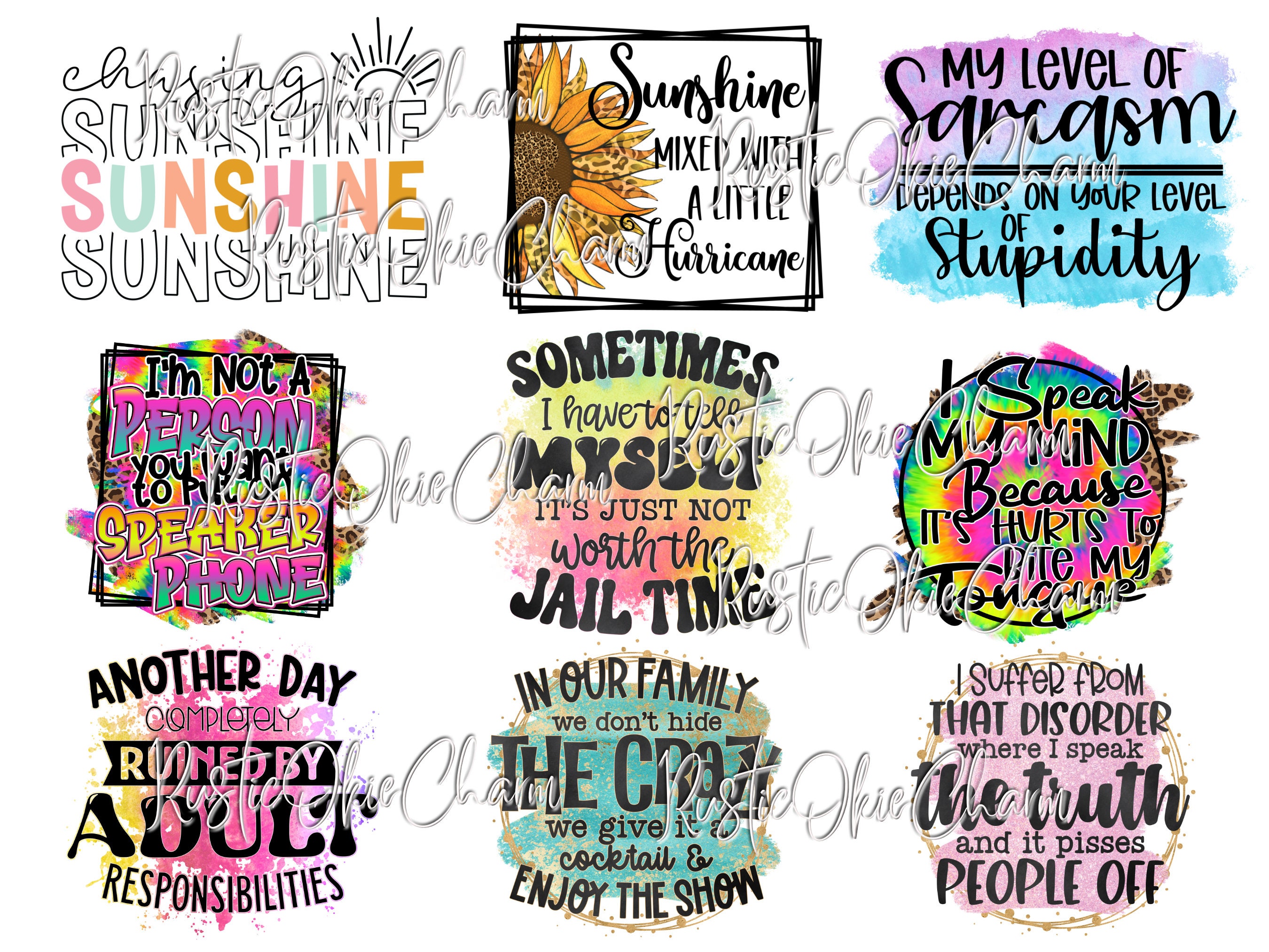 Sarcastic, Funny Sayings, SUBLIMATION TRANSFER, Ready to Press Transfer ...