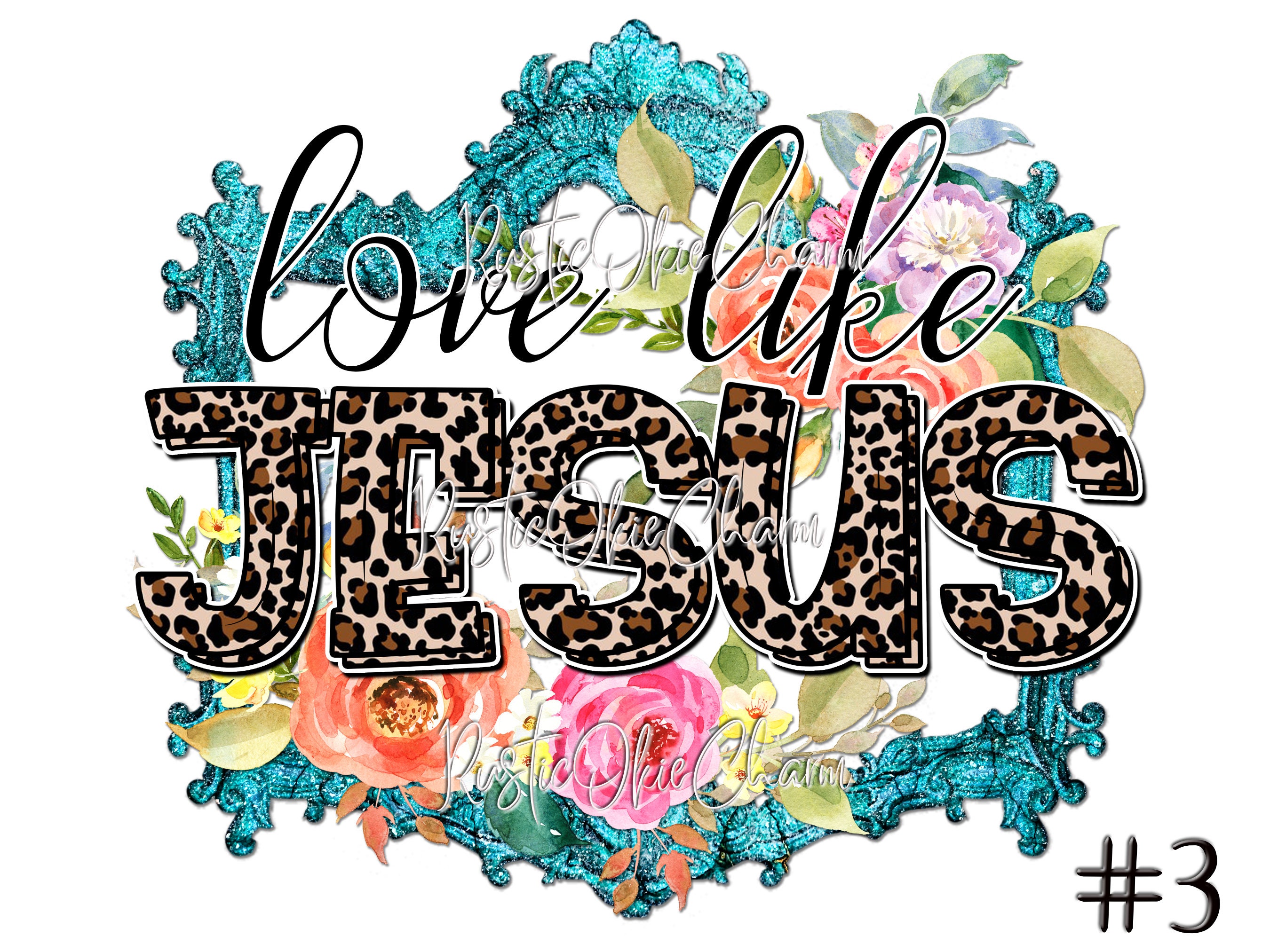 Jesus SUBLIMATION TRANSFER, Ready to Press Transfer, Christ Transfer ...