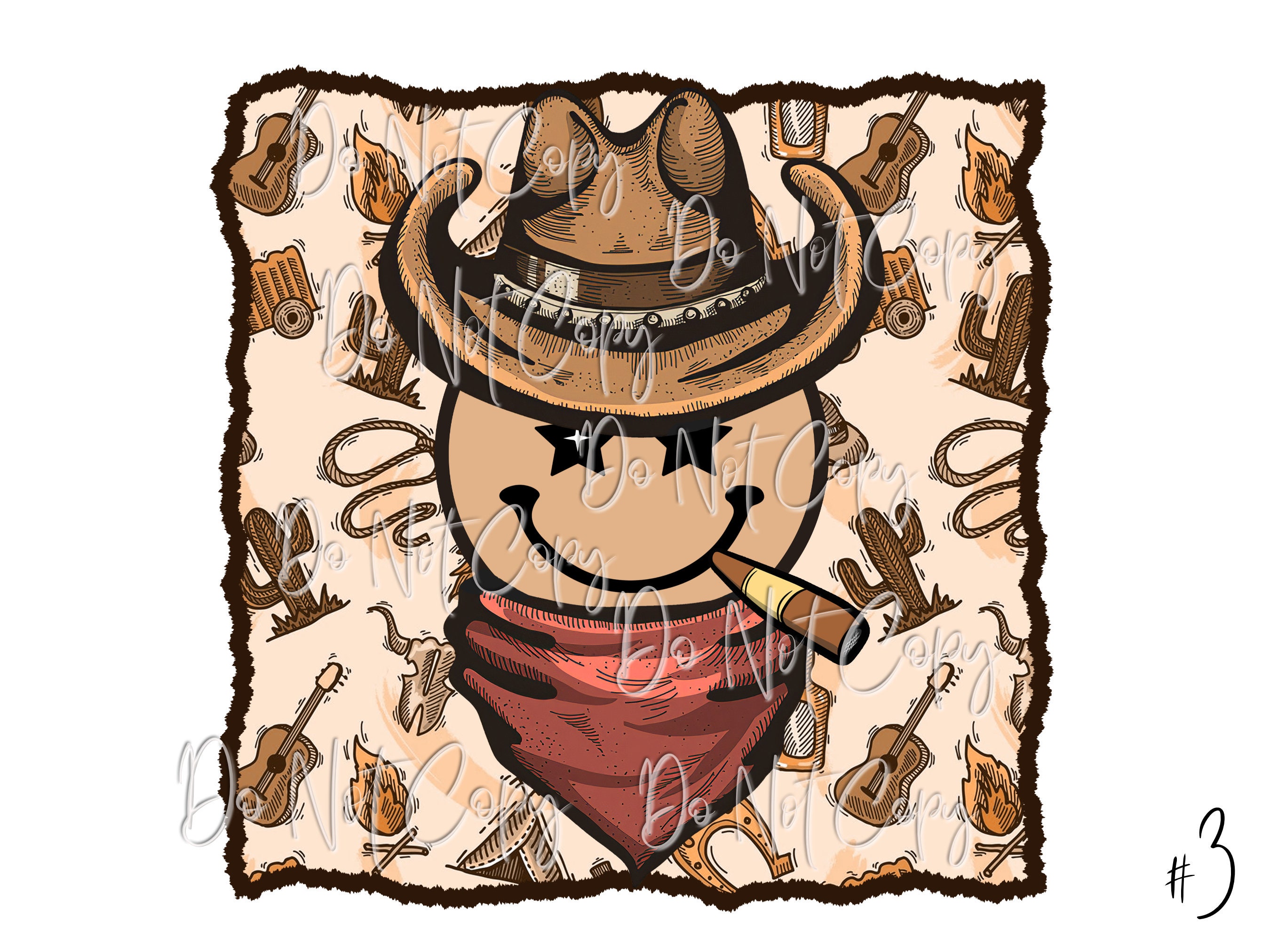 Western, SUBLIMATION TRANSFER, Ready to Press Transfer, Sublimate ...