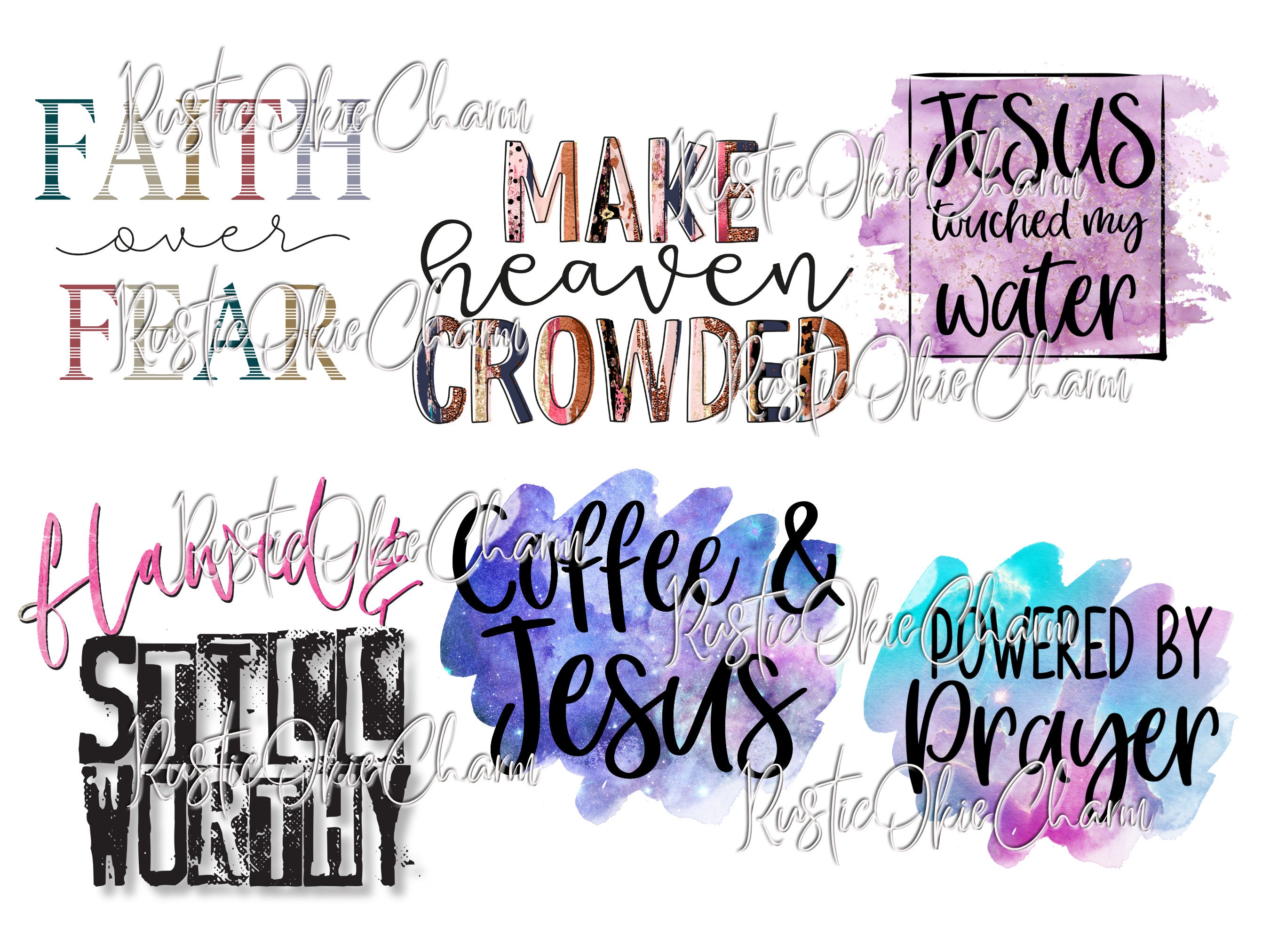 Faith SUBLIMATION TRANSFER Ready to Press Transfer - Etsy