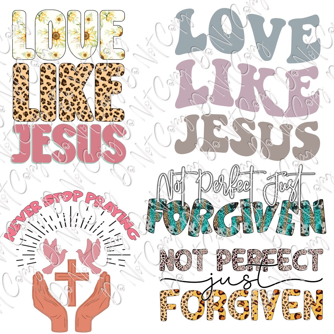 Faith, SUBLIMATION TRANSFER, Ready to Press Transfer, Christian ...