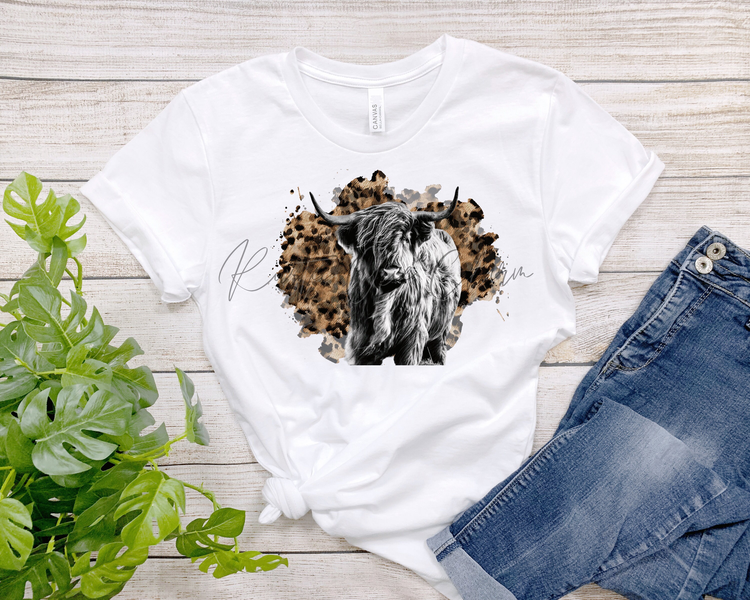 Cow SUBLIMATION TRANSFER Ready to Press Transfer Country - Etsy
