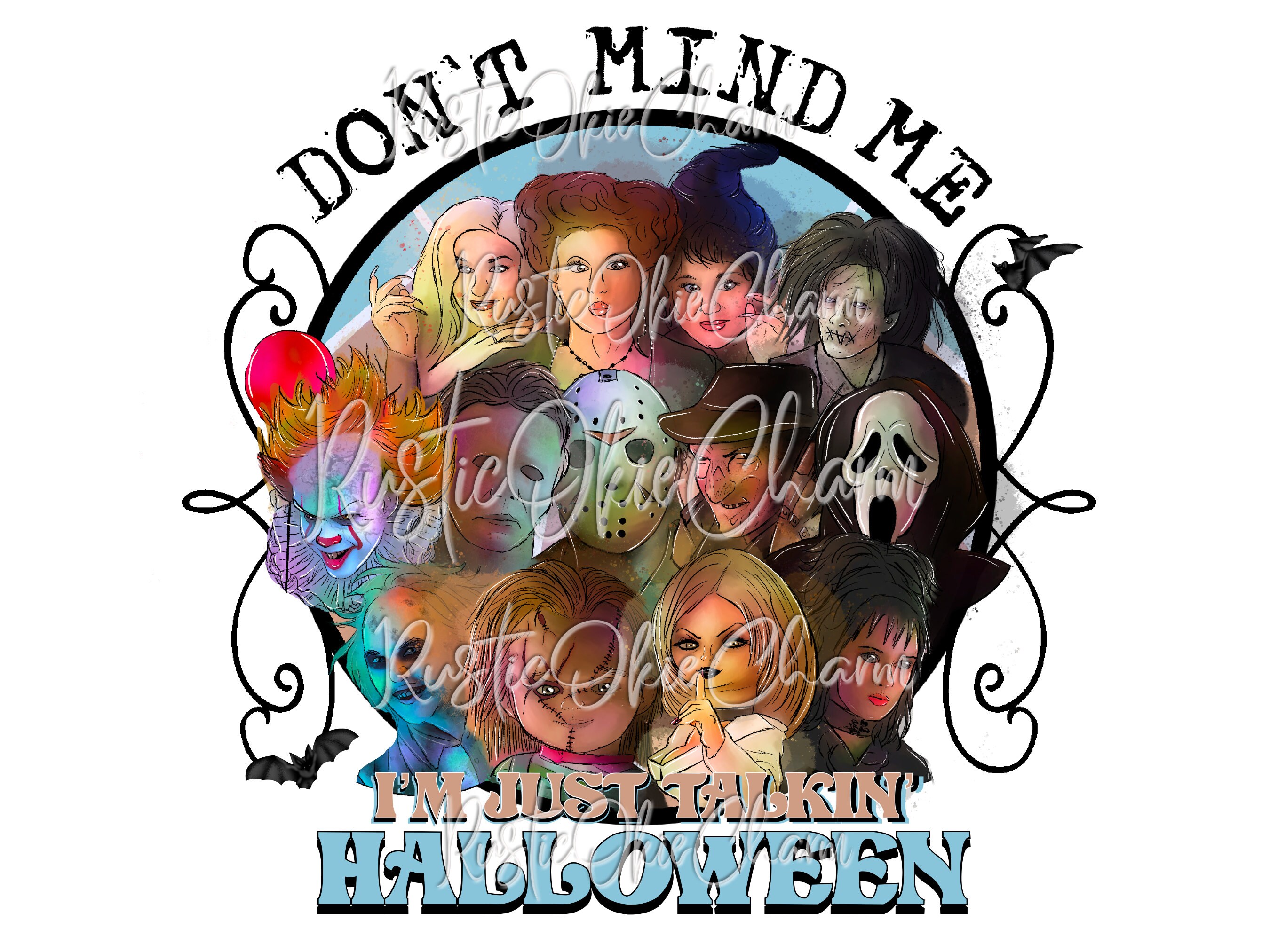 Horror Movie SUBLIMATION TRANSFER Ready to Press Transfer - Etsy