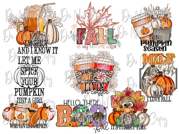 Fall SUBLIMATION TRANSFER Ready to Press Transfer Fall - Etsy