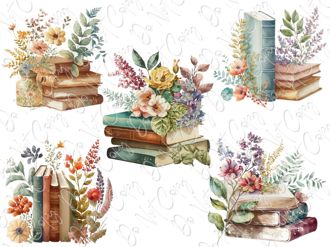 Books, SUBLIMATION TRANSFER, Ready to Press Transfer, Spring Transfer ...