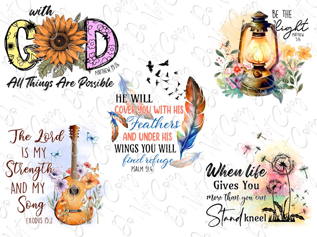 Faith, SUBLIMATION TRANSFER, Ready to Press Transfer, Christian ...