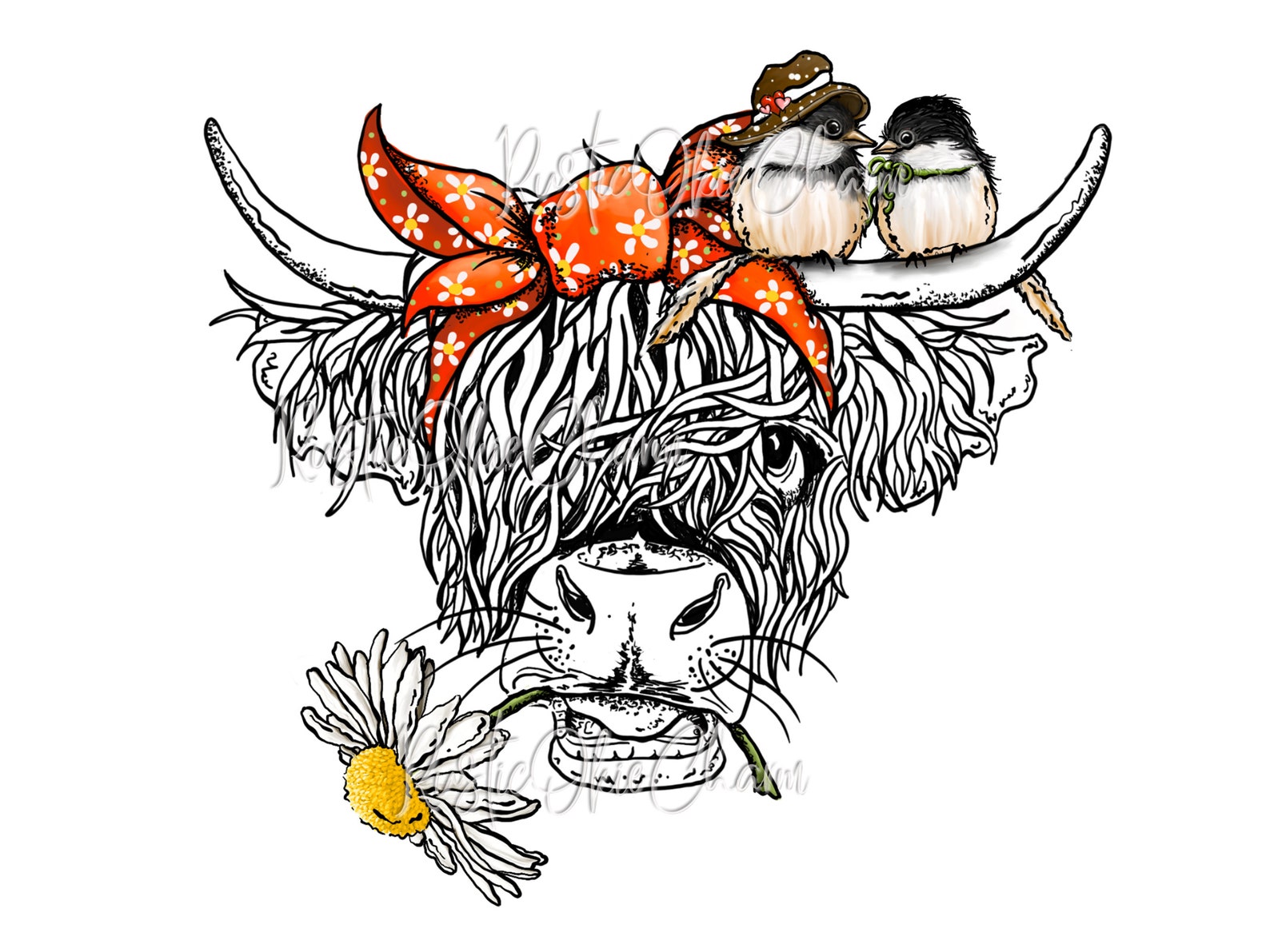 Cow SUBLIMATION TRANSFER Ready to Press Transfer Bandana - Etsy