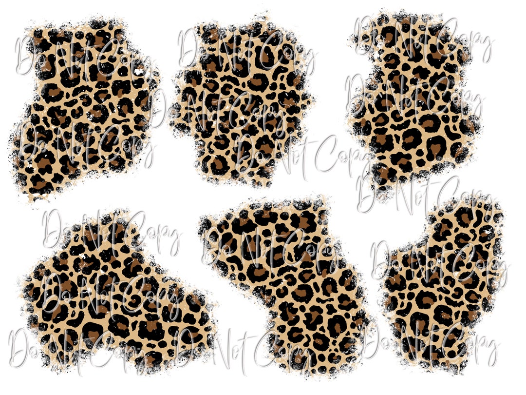 Patch, Cheetah, SUBLIMATION TRANSFER, Ready to Press Transfer, Cute ...