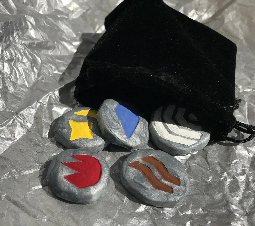 Runescape Runes Air Rune Water Rune Cosmic Rune Earth Rune and Fire ...