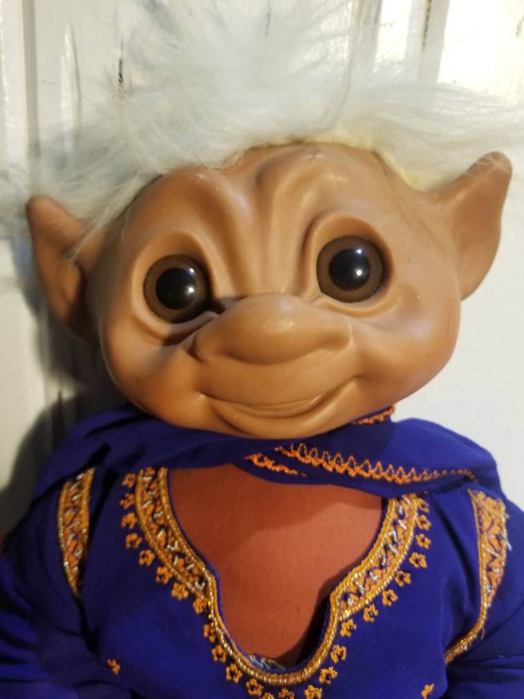Vintage Hand Made Cloth Body Genie, Troll - Etsy