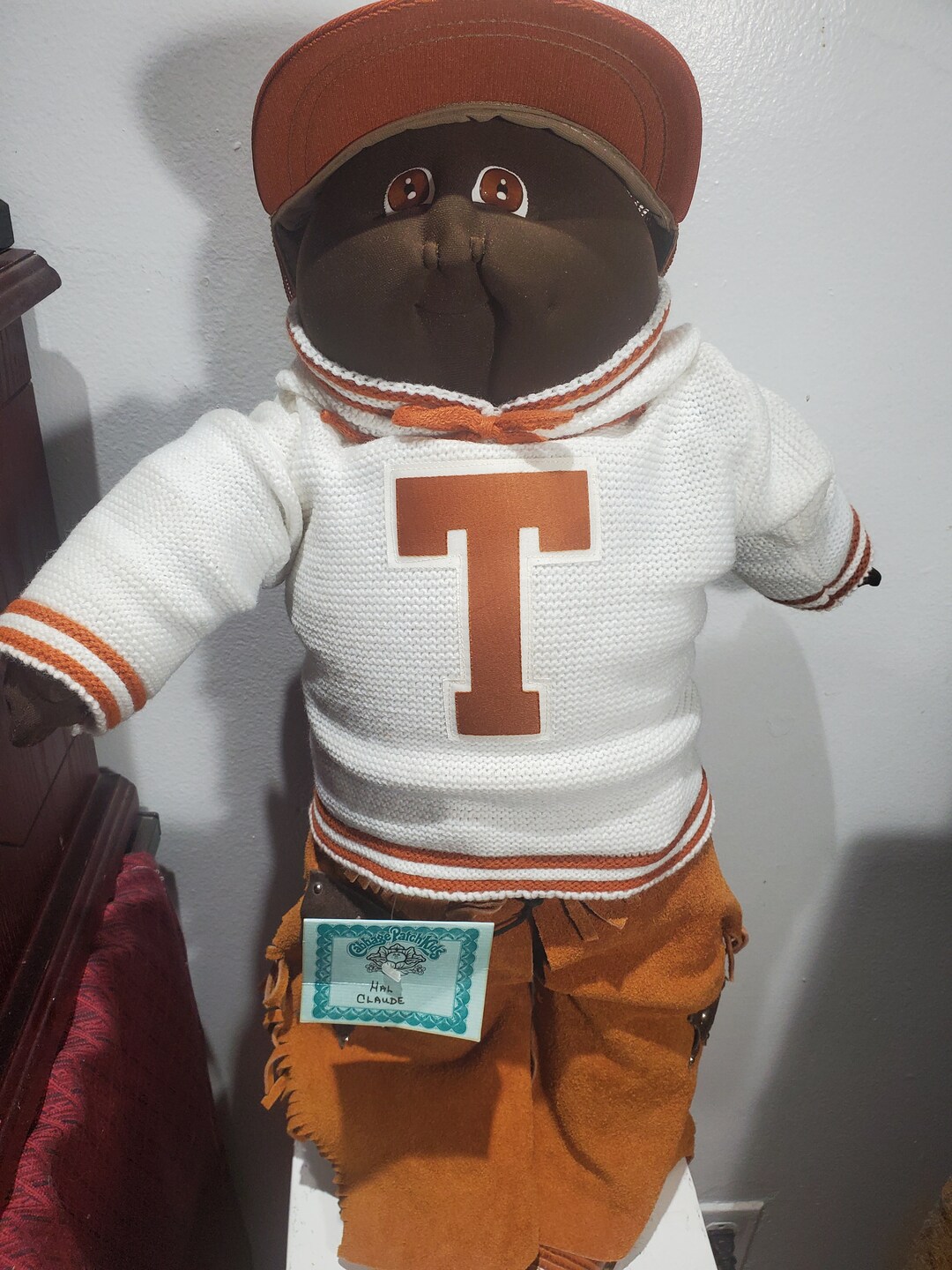 Vintage 23" Black Brown Cabbage Patch Kid Cowboy With Papers - Etsy