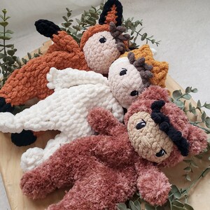 CROCHET PATTERN 3-in-1, Little Wild One and Friends, PDF for Instant ...