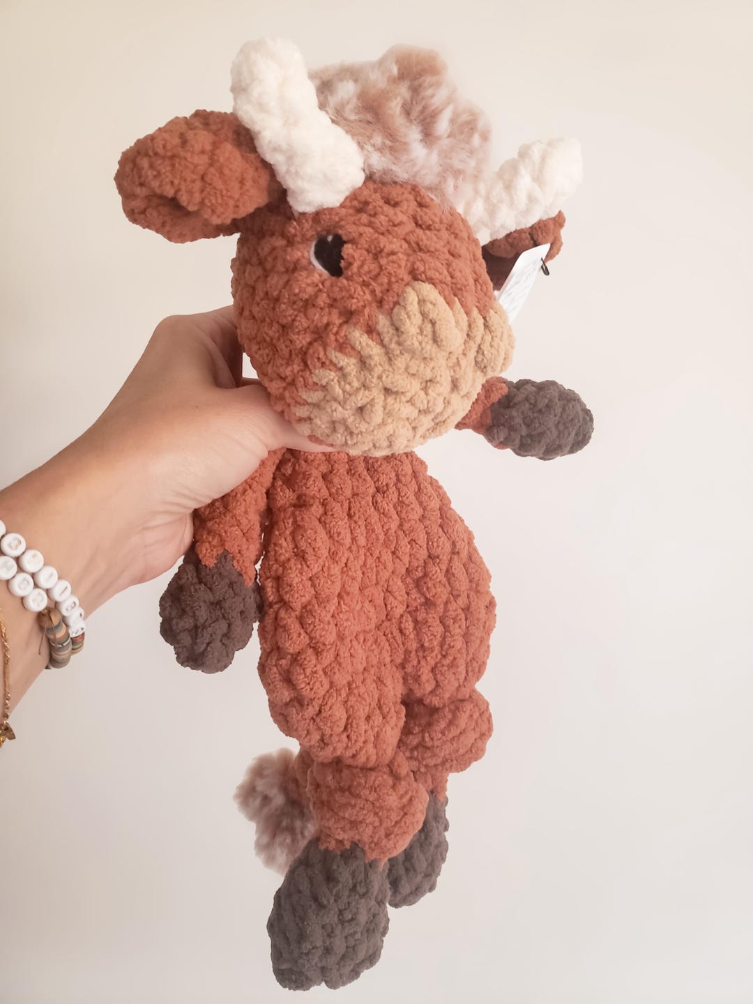 Highland Cow Snuggler, Cow Snuggler, Brown Highland Cow, Gift for Farm ...
