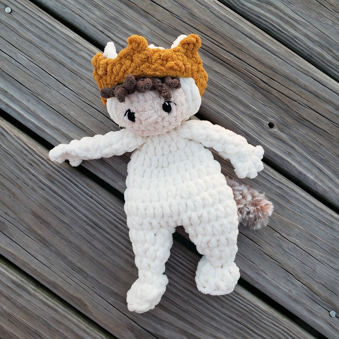 Max Wild Things Crochet Lovey, King of the Wild Things Snuggler, Where ...