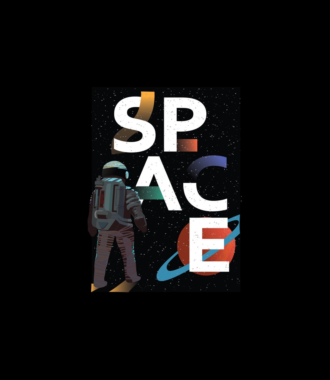 Nasa Space Design //SVG, CDR, .EPS, .ai, Png // Cut File//iron On ...